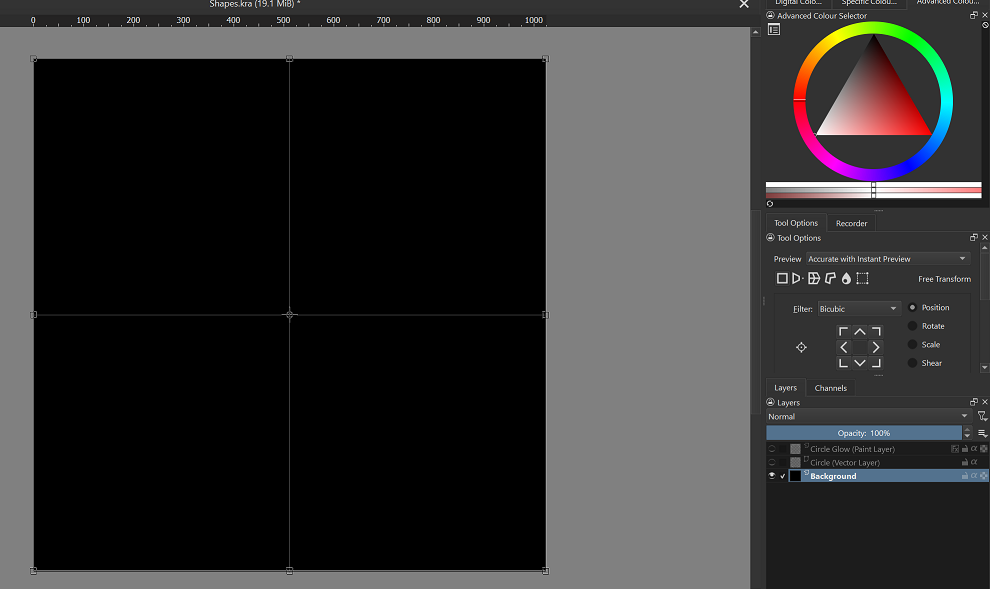 bkjam | Krita - How to create Ring With Outer Glow